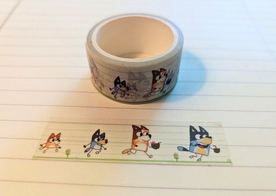 Bluey Escape Washi Tape - Etsy