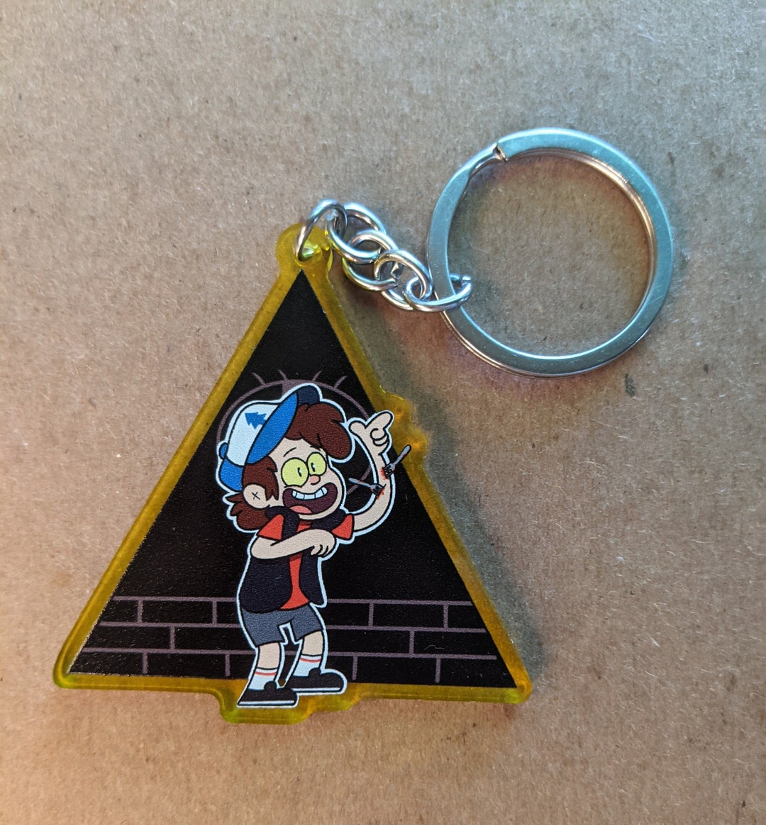 Gravity Falls Bipper Acrylic Keychain Charm - Etsy
