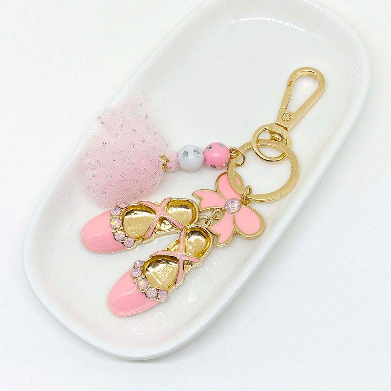 Rhinestone Shoe Keychain - Etsy