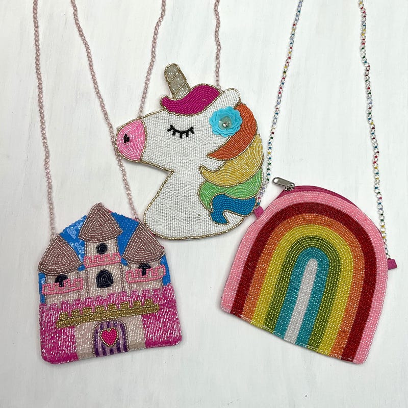 Kids Castle Purse - Etsy UK