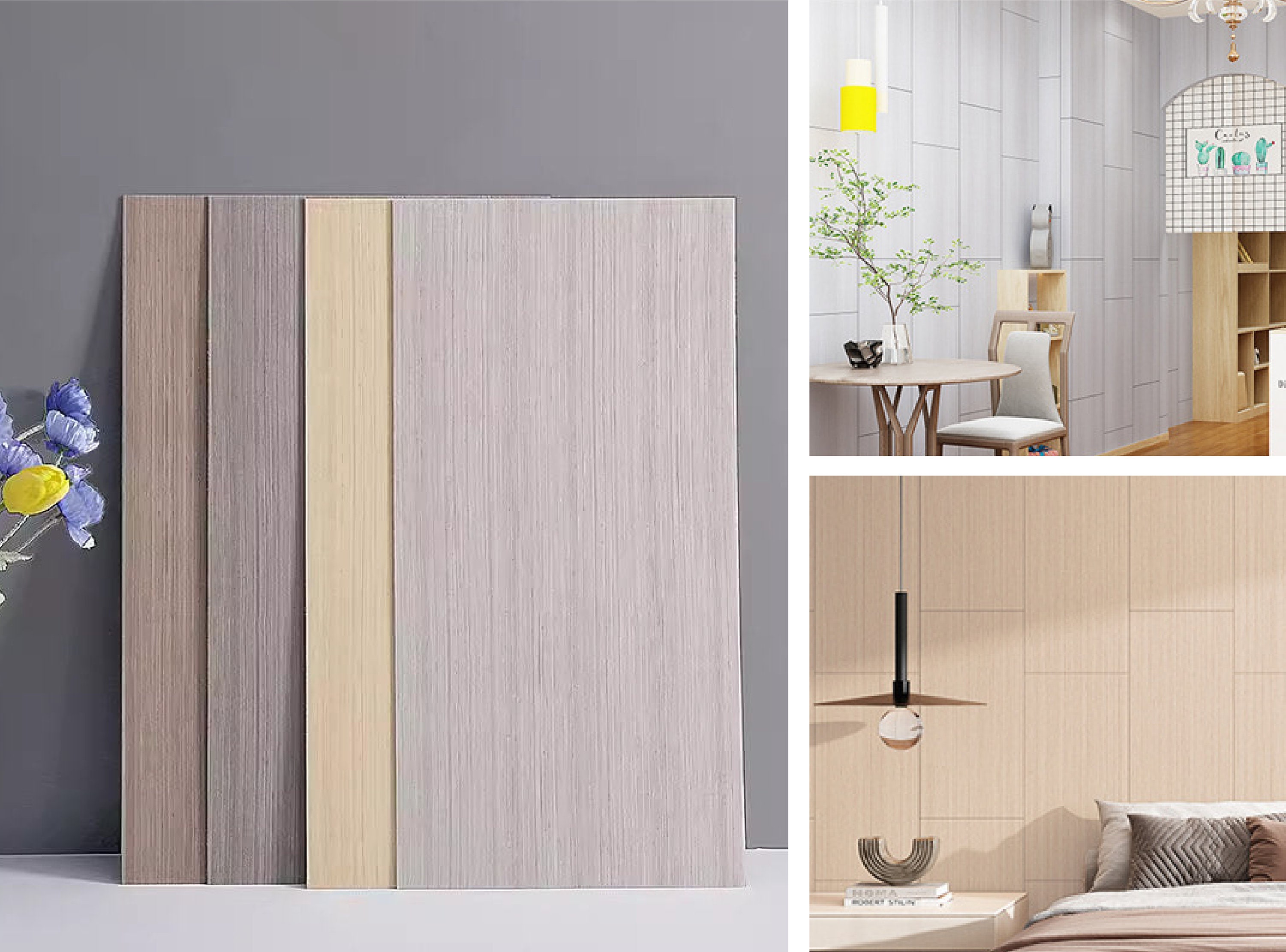 10 Faux Wood Panel Peel & Stick Tiles: Matte Waterproof Easy - Etsy