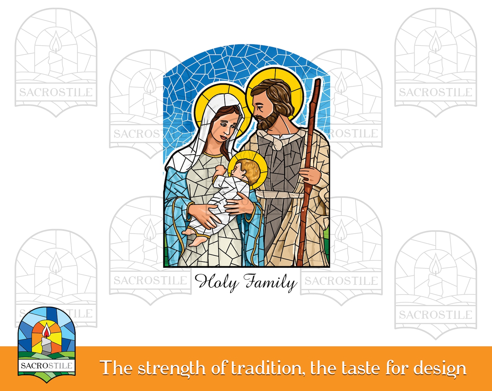 Holy Family Print, Holy Family Wall Art, Holy Family Printable ...