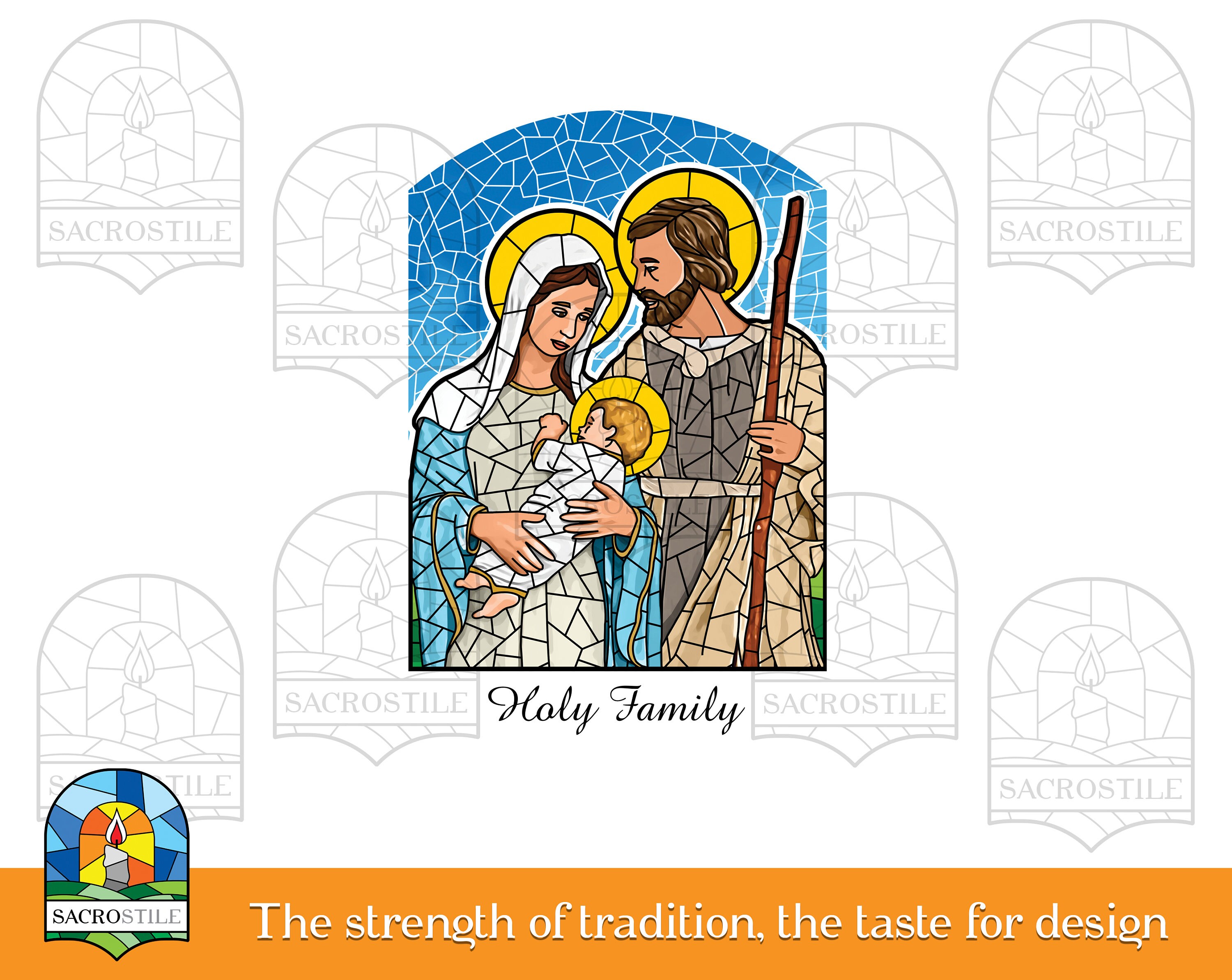 Holy Family Print, Holy Family Wall Art, Holy Family Printable ...