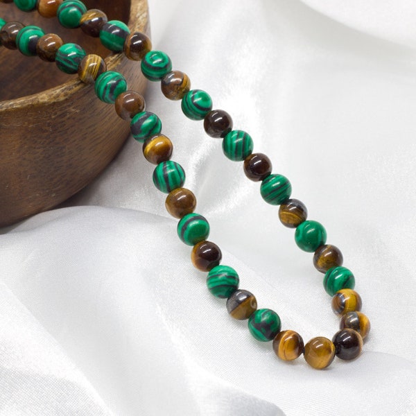 Mens Thin Tiger Eye Necklace - Etsy