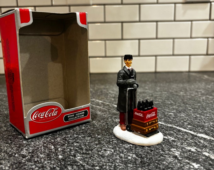 Coca Cola Town Square Collection Coca Cola Delivery Man Vintage ...