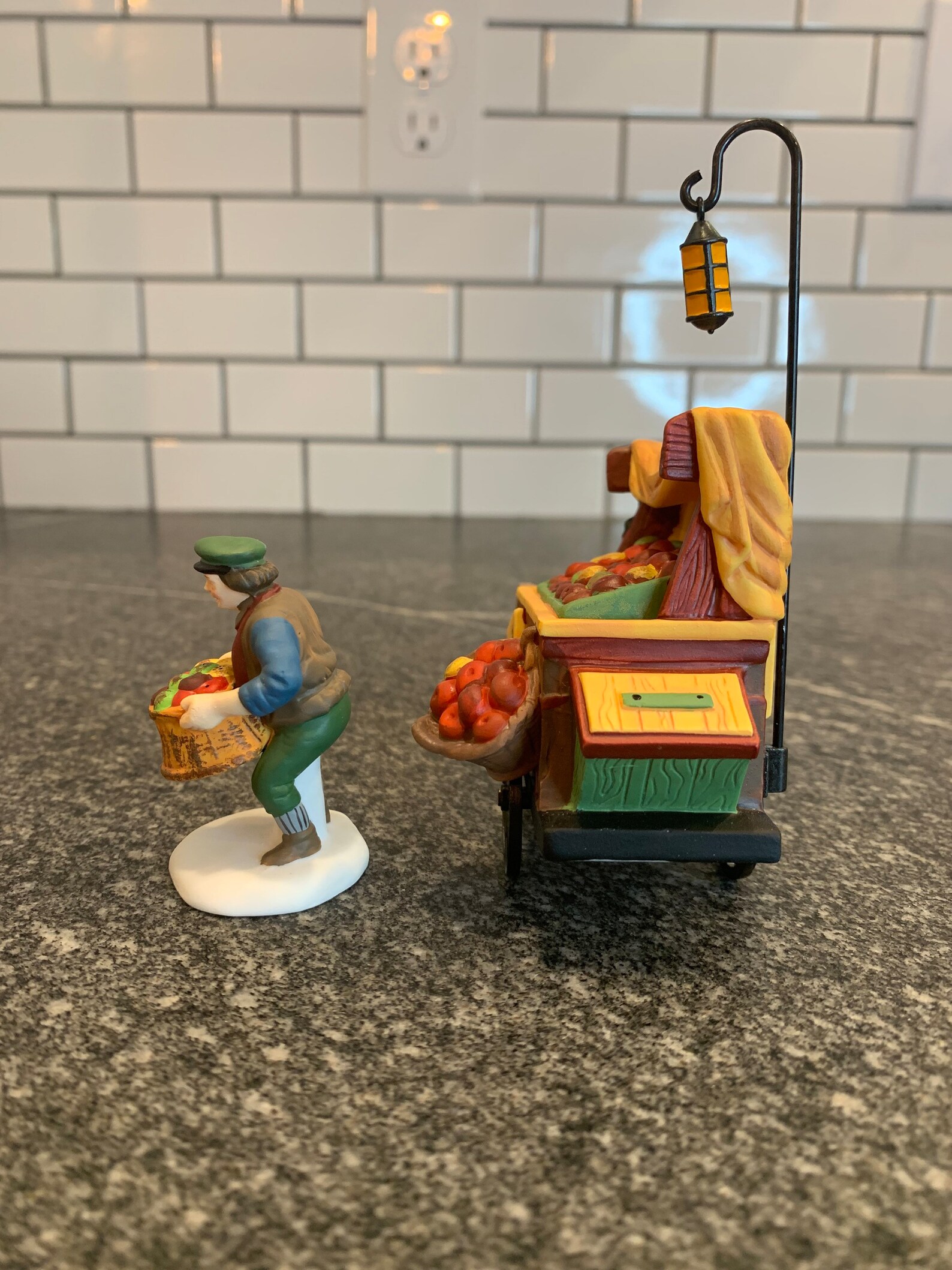Dept 56: Chelsea Market Fruit Monger & Cart Dickens Village - Etsy