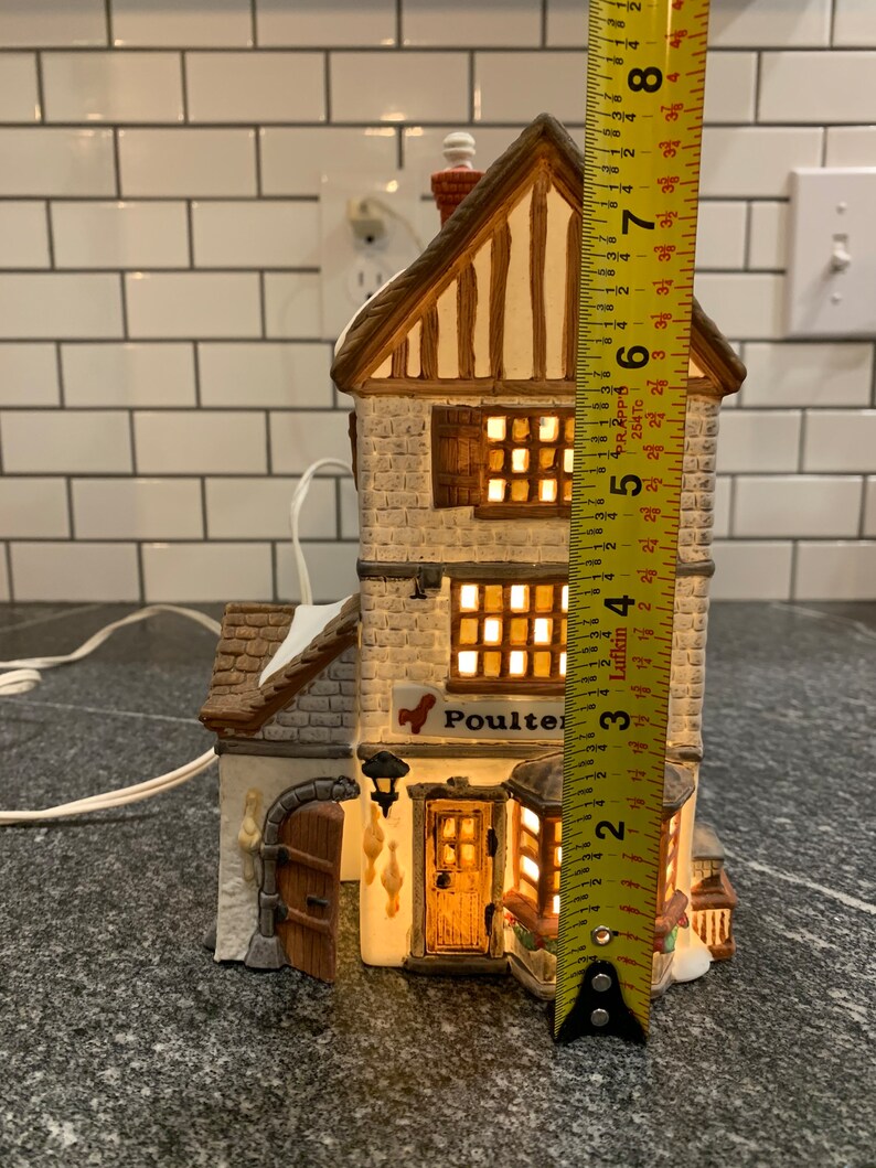 Dept 56: Poulterer, Dickens Village, Department 56, Retired, Vintage ...