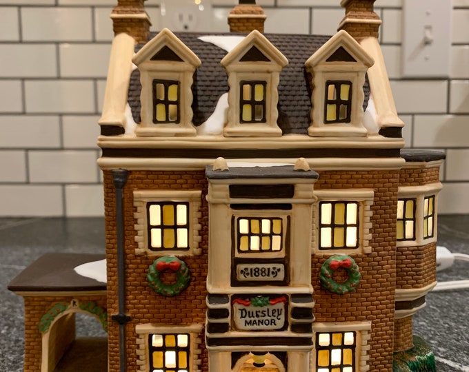 Dept 56: Dursley Manor, Dickens Village Series, Department 56, RETIRED ...