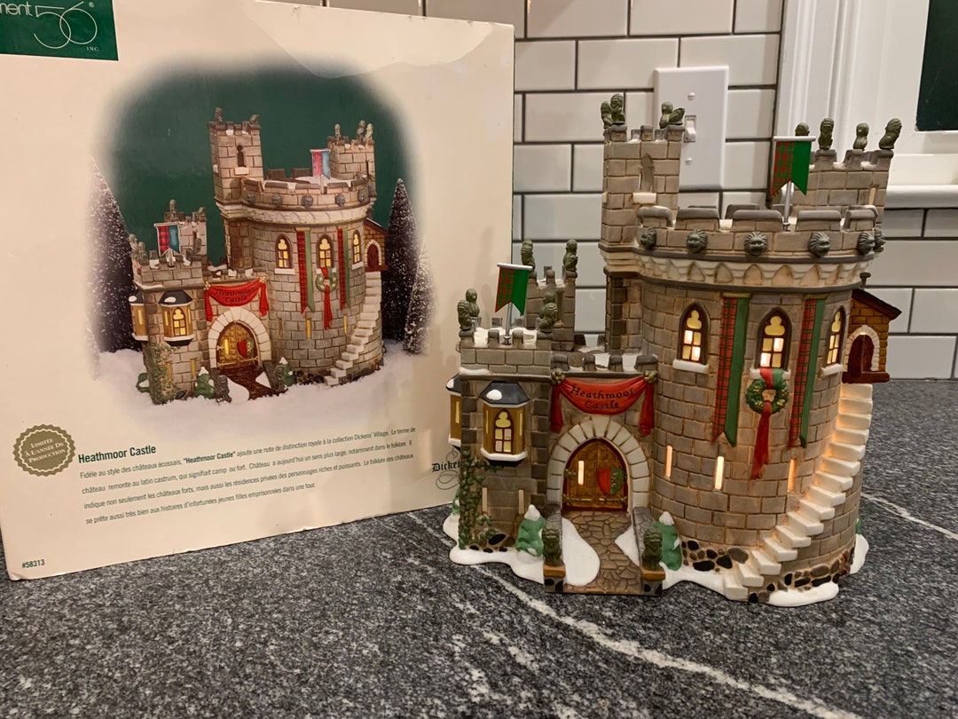 Dept 56: Heathmoor Castle, Dickens Village Series, Department 56 ...