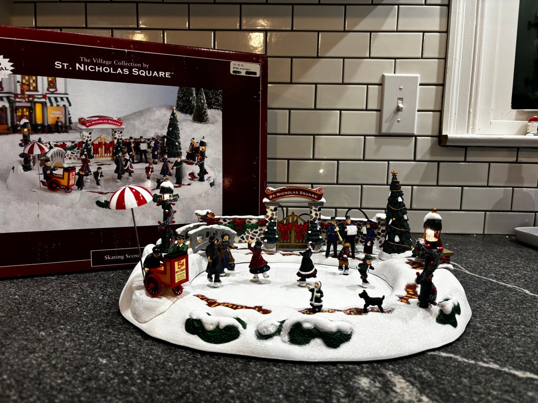 St. Nicholas Square: Skating Scene, Handcrafted Holiday Village ...