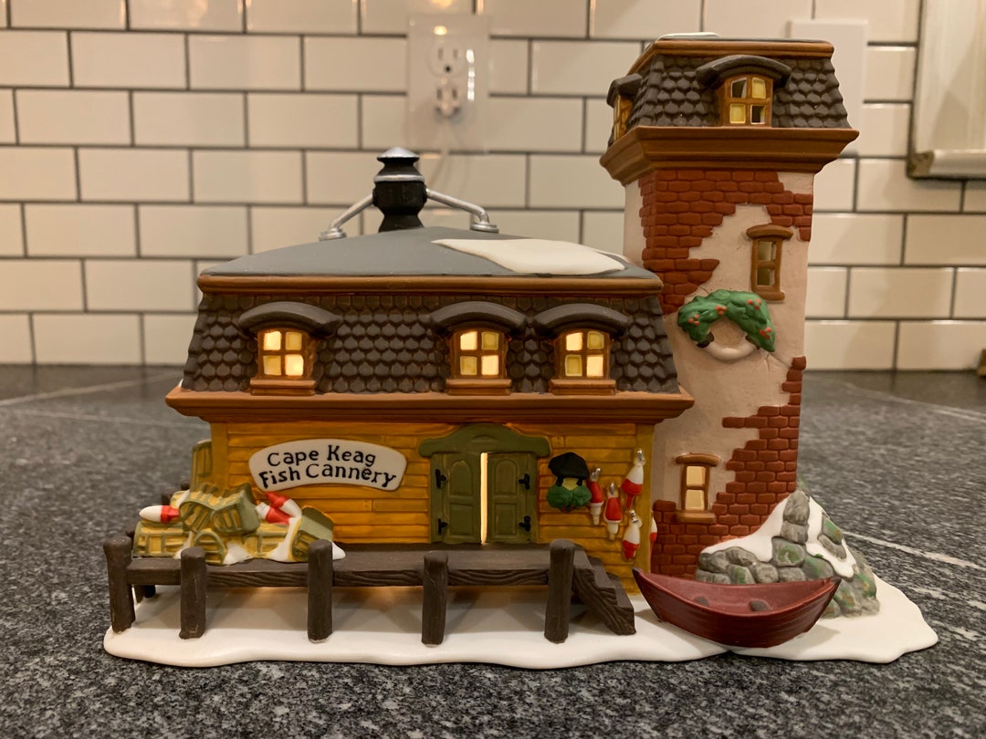 Dept 56: Cape Keag Fish Cannery, New England Village Series, Department ...
