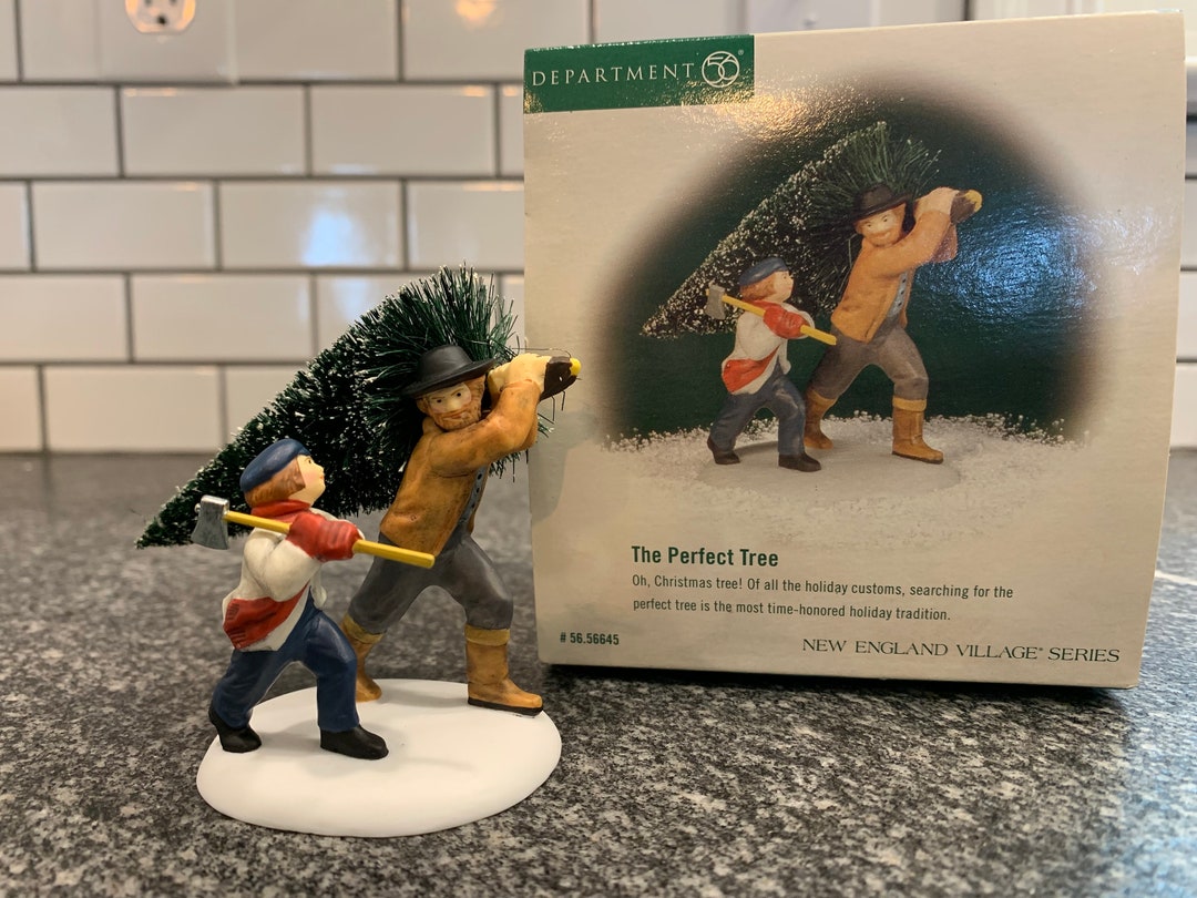 Dept 56: the Perfect Tree, New England Village, Department 56, Vintage ...