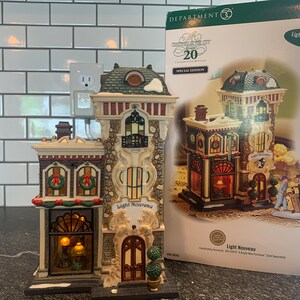 Dept 56: Light Nouveau, Christmas in the City, Department 56, Lighted ...