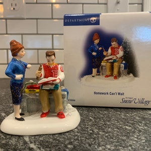 Department 56 Homework Can't Wait Collectible - Back-to-school Charm ...