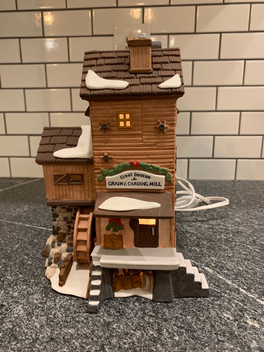 Retired Dept 56 Great Denton Mill: Dickens Village, Heritage Collection ...