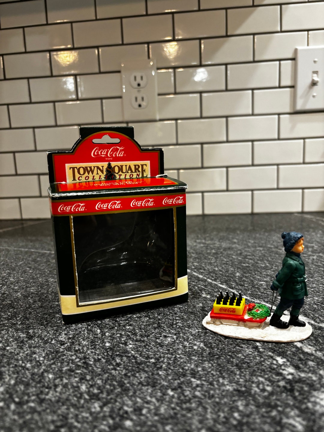 Coca Cola Town Square Collection Bringing It Home Vintage Christmas ...