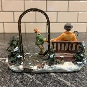 St. Nicholas Square: C'mon Dad, Miniature Set, Village Accessory ...