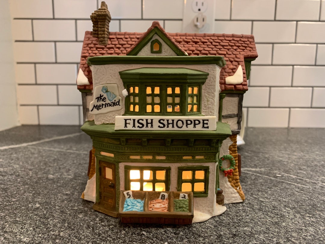 Dept 56: the Mermaid Fish Shoppe; Dickens Village Series, Department 56 ...