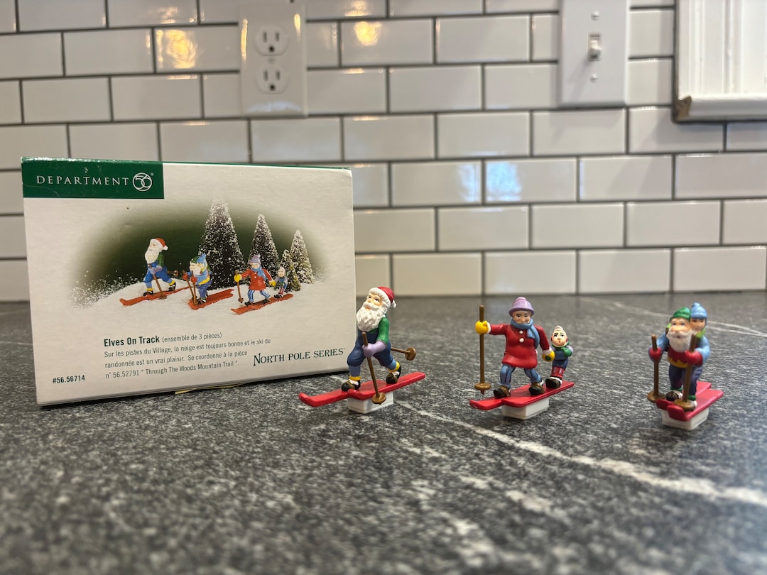 Dept 56: Elves on Track, Department 56, North Pole Series, Village ...
