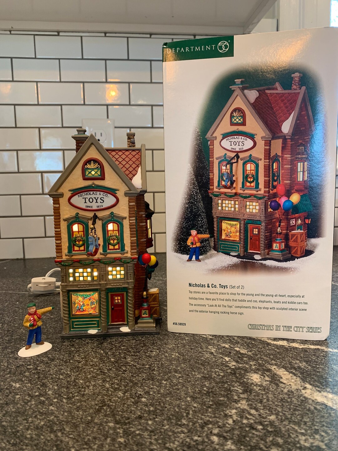 Dept 56: Nicholas & Co. Toys, Christmas in the City, Department 56 ...