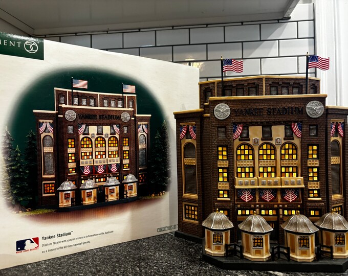 Dept 56: Yankees Stadium, Christmas in the City, Department 56 ...