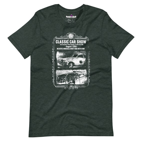 Classic Car Show T-shirt - Etsy