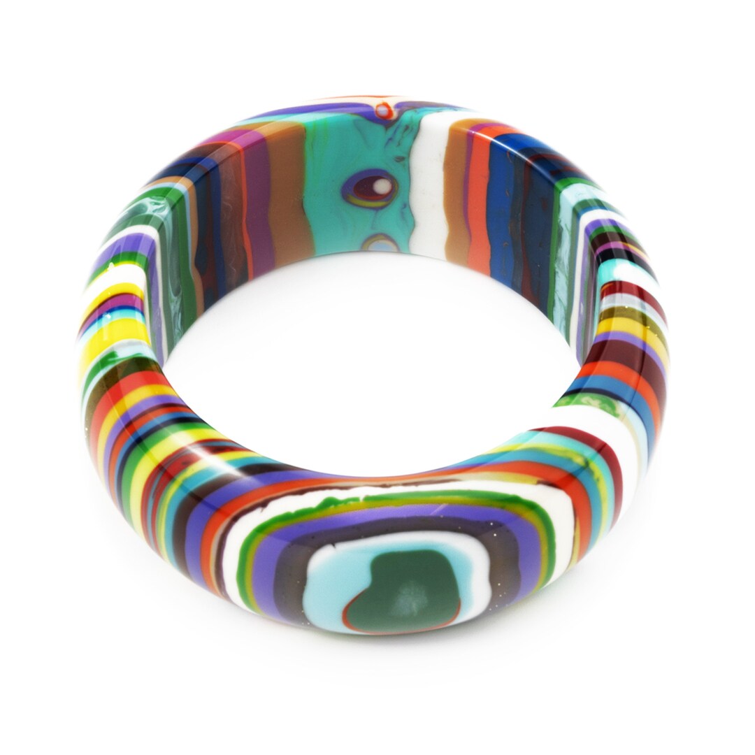 Sobral Amreifbangle BRACELET, SYNTHETIC Resin Sobral Colorful Bangle ...