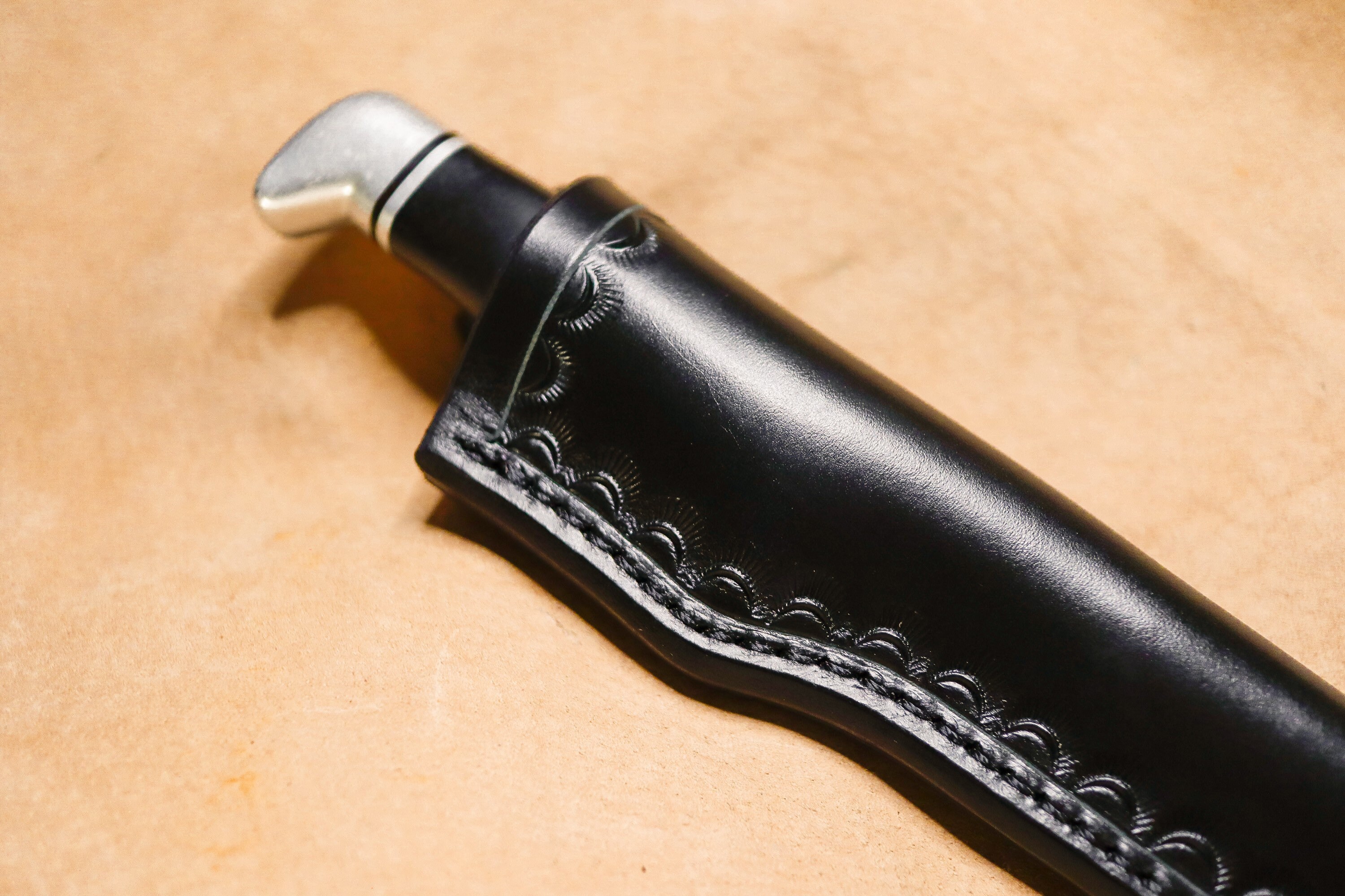 Custom Leather Sheath for Buck 105, Sog Seal Pup, Golden Spike - Etsy