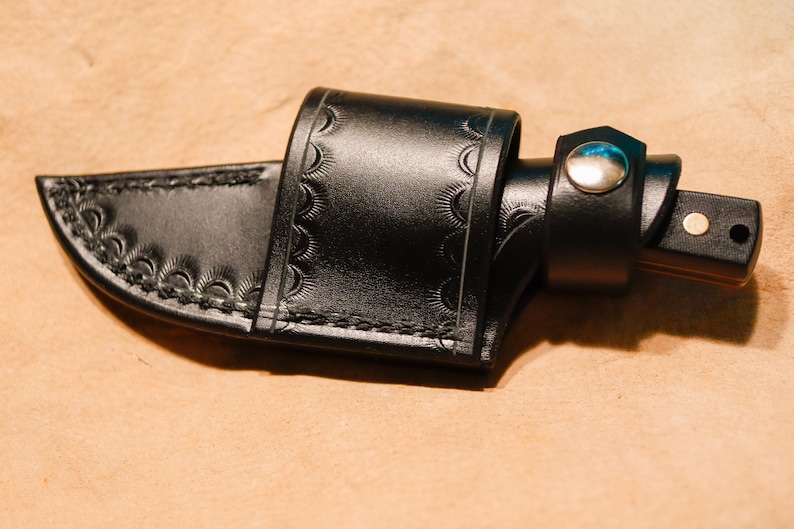 Custom Leather Crossdraw Sheath for Schrade Sharpfinger 152OT - Etsy