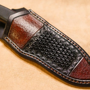 Custom Leather Sheath for Buck Vanguard, Buck Zipper - Etsy