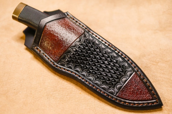 Custom Leather Sheath for Buck Vanguard Buck Zipper | Etsy