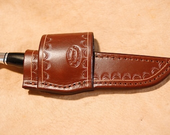 Leather Knife Sheath for Buck 192 Vanguard or Similar Knife 1B - Etsy