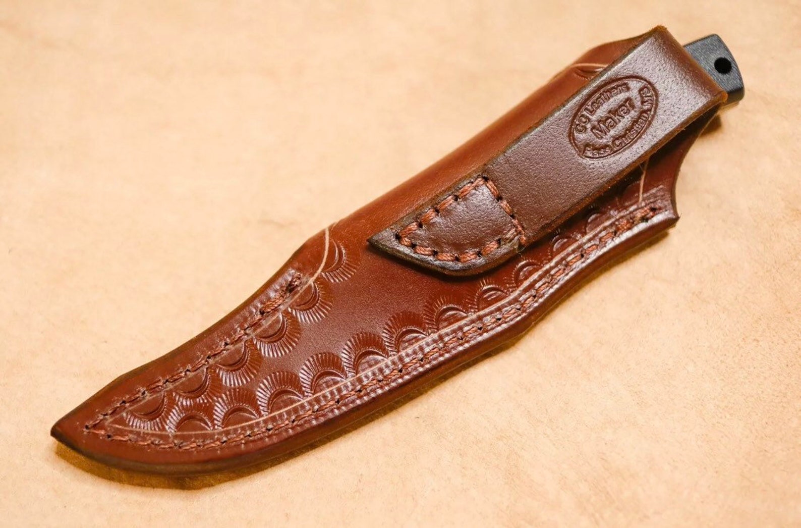 Custom Leather Sheath for Schrade Sharpfinger 152OT - Etsy