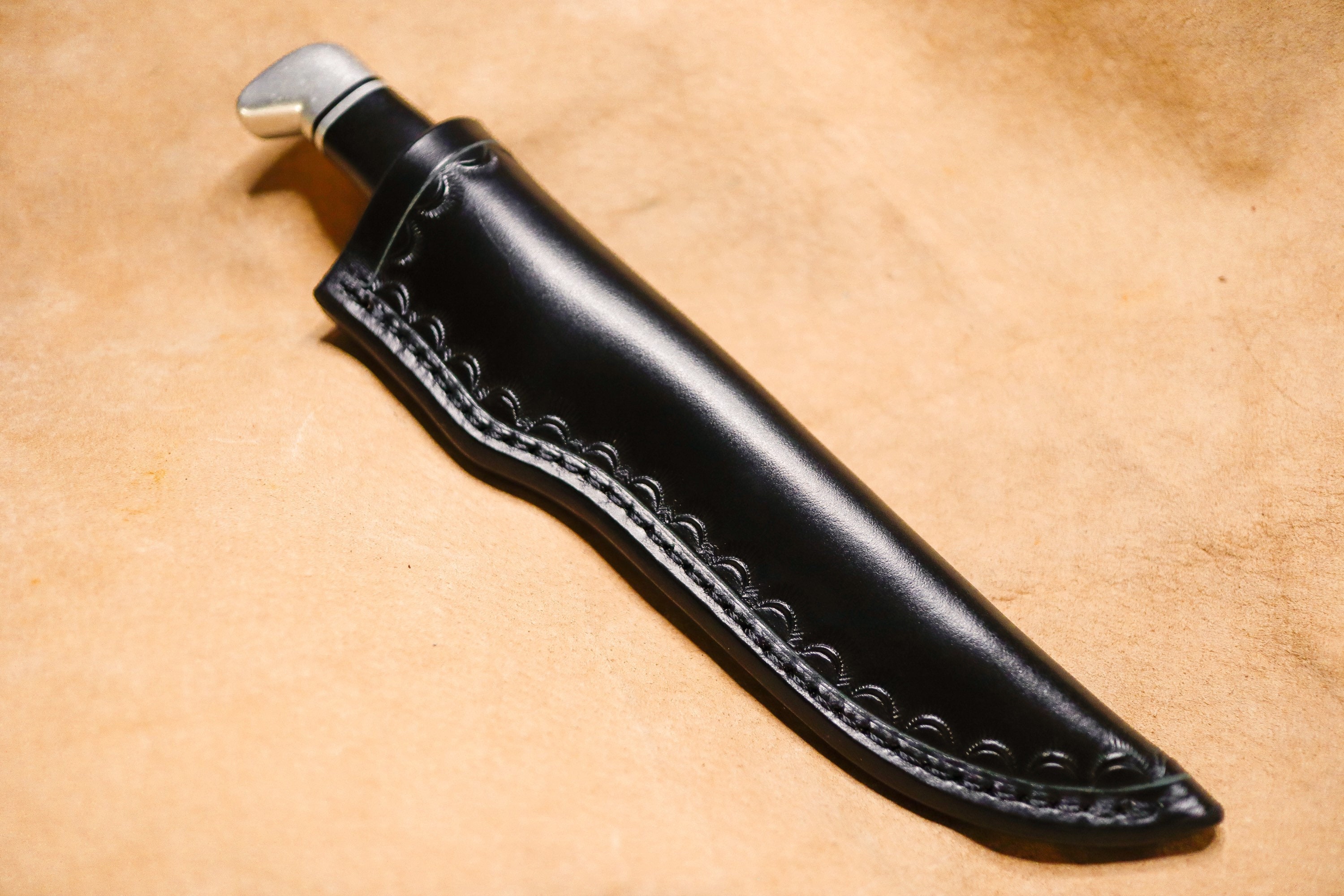 Custom Leather Sheath for Buck 105, Sog Seal Pup, Golden Spike - Etsy