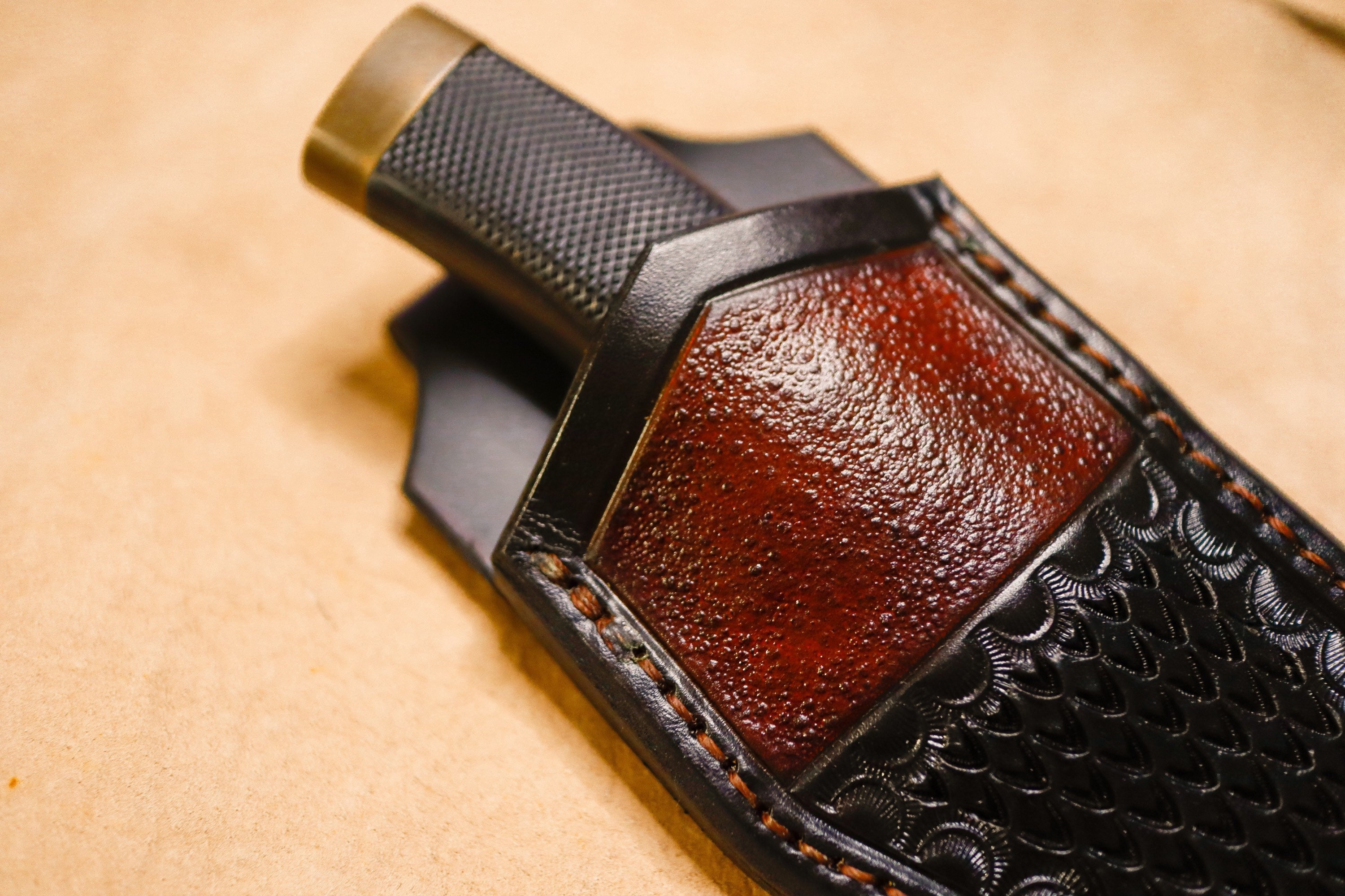 Custom Leather Sheath for Buck Vanguard, Buck Zipper - Etsy