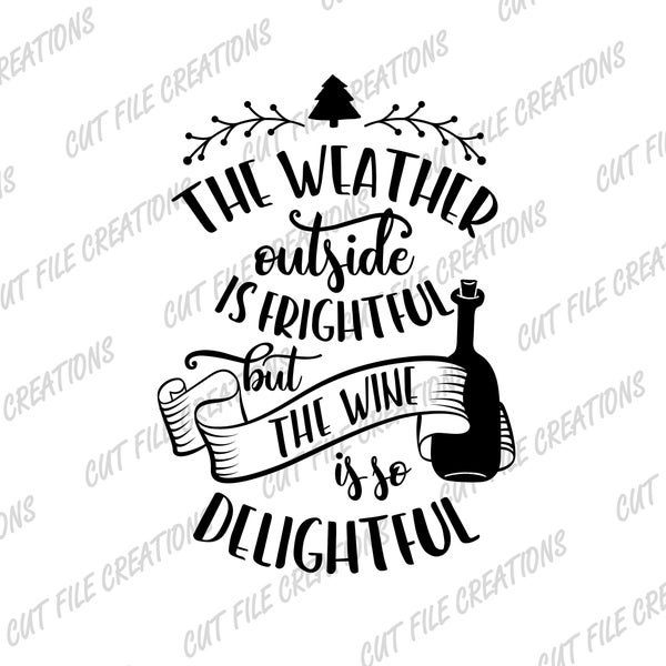 Wine is Delightful - Etsy