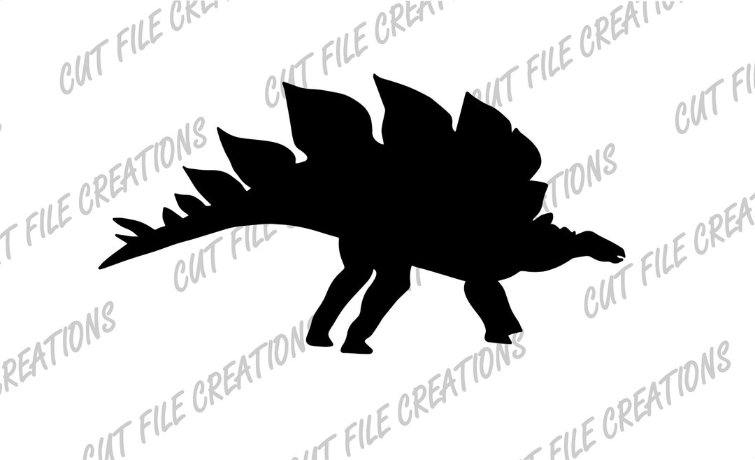 Stegosaurus SVG, Dinosaur Cut Files (digital Download) - Etsy