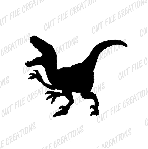 Velociraptor SVG Dinosaur SVG Cut Files for Cricut | Etsy UK
