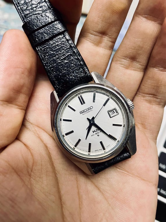 Vintage King Seiko Automatic Watch, Ref. 5625-7000 - Gem