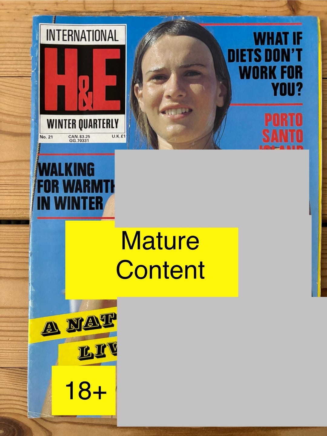 H&E Health and Efficiency International Naturist Winter Quarterly #21 ...