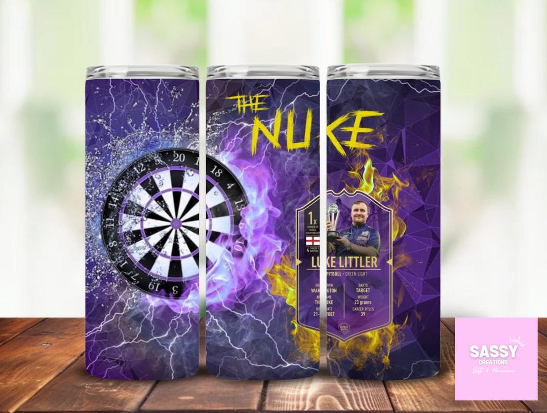 Luke the Nuke Littler 20oz Tumbler - Etsy