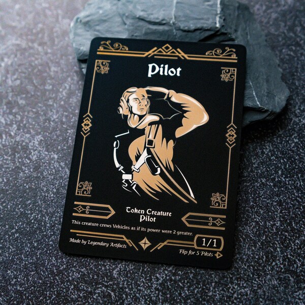 Mtg Pilot Tokens - Etsy