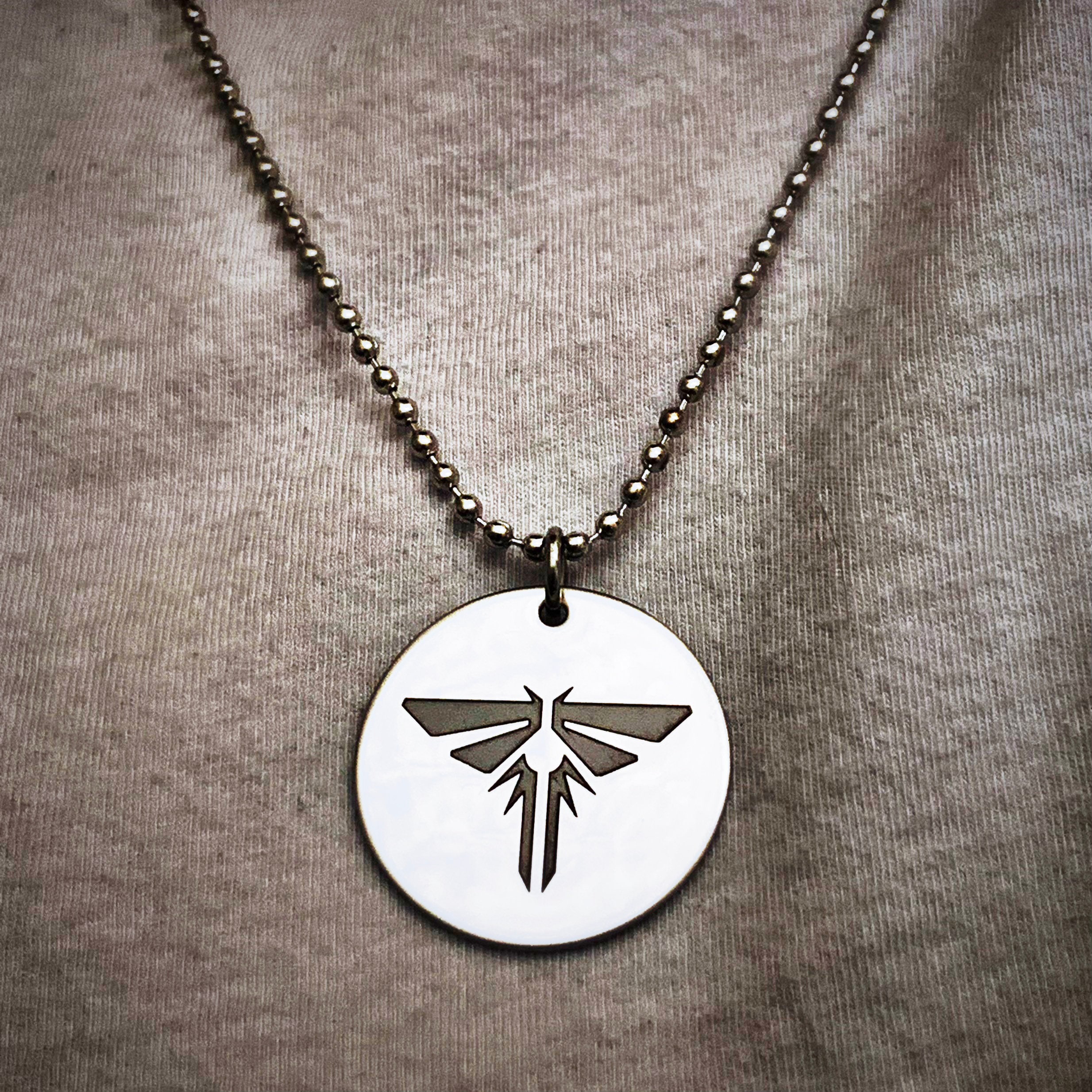 The Last of Us Personalized Firefly Pendant Engraved Steel - Etsy