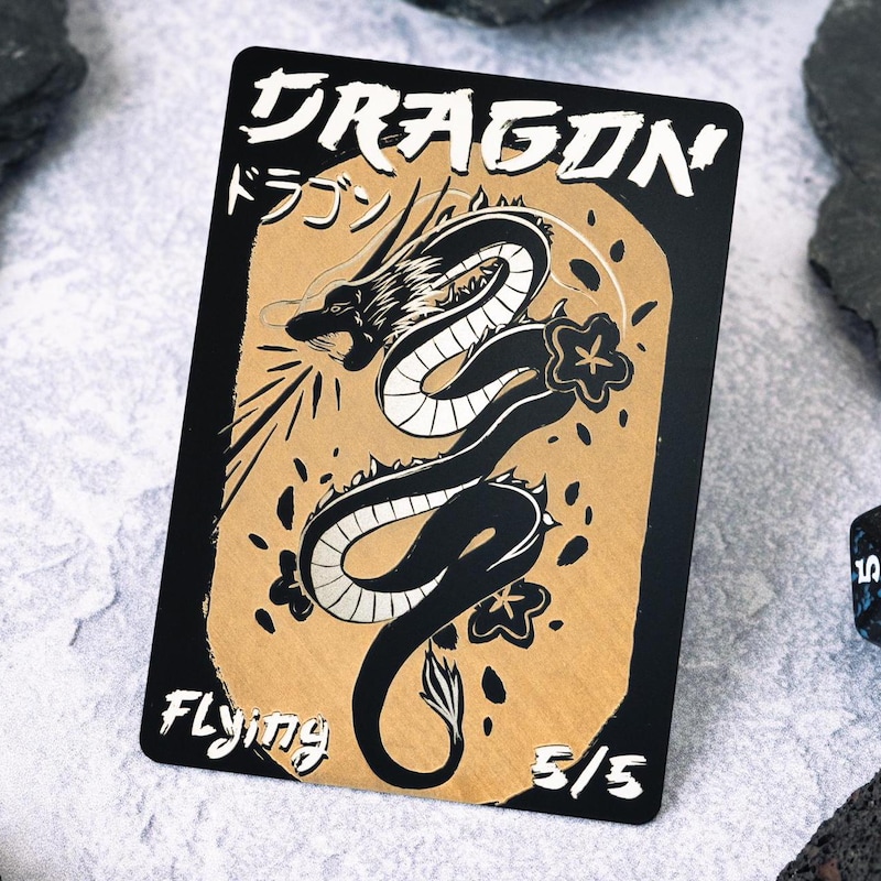 Gold Dragon Metal Token - Etsy