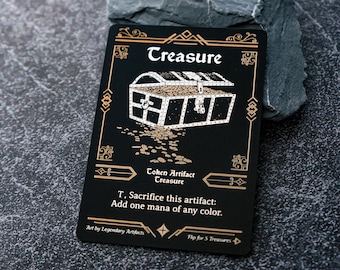 Treasure Token Custom MTG Magic the Gathering Innistrad - Etsy
