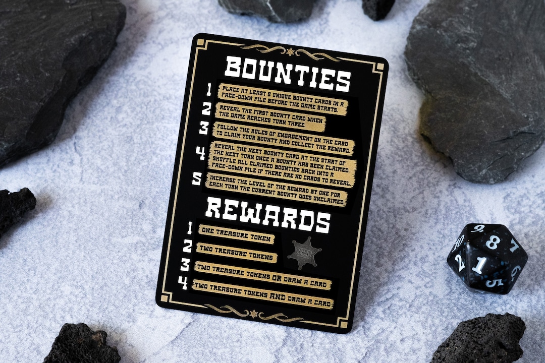 Stainless Steel Bounty Rules Token — MTG Tokens for MTG Commander — Mtg ...