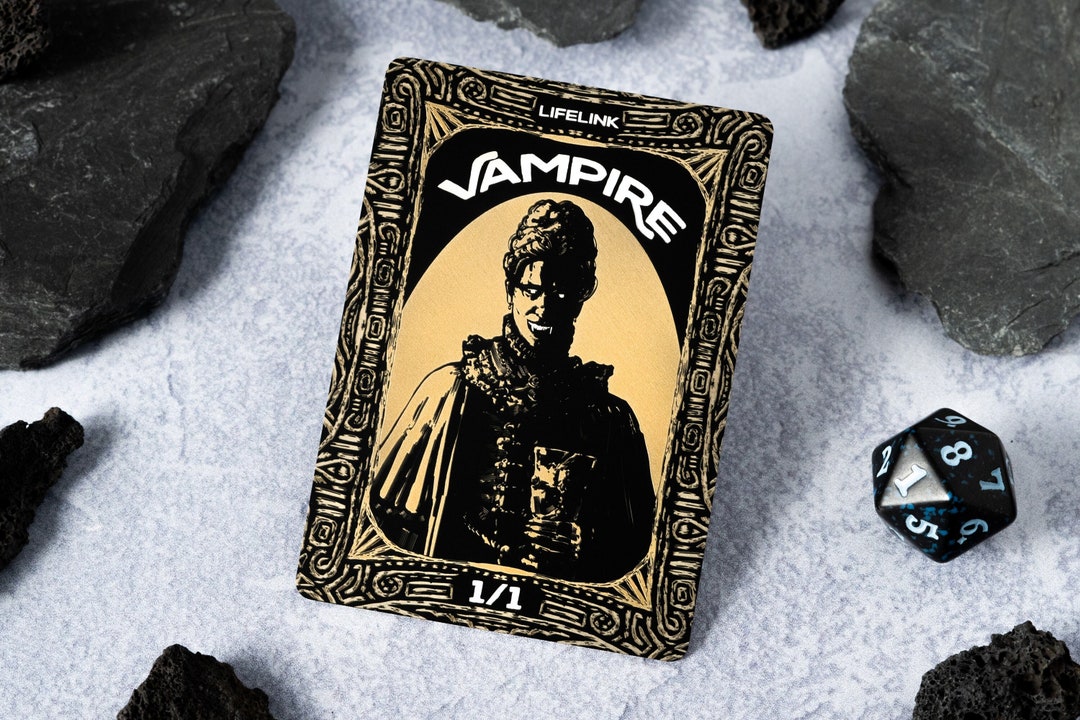 Stainless Steel Vampire Token — MTG Tokens for MTG Commander — Mtg ...