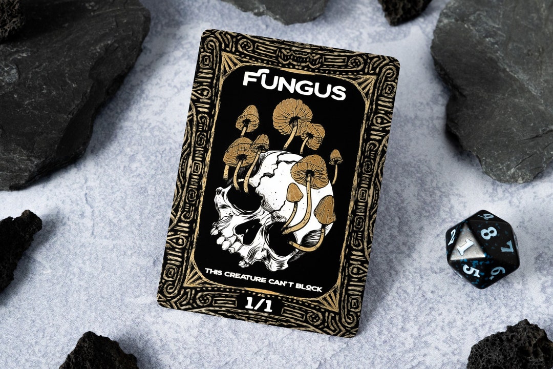 Stainless Steel Fungus Token for Magic the Gathering TCG - Etsy