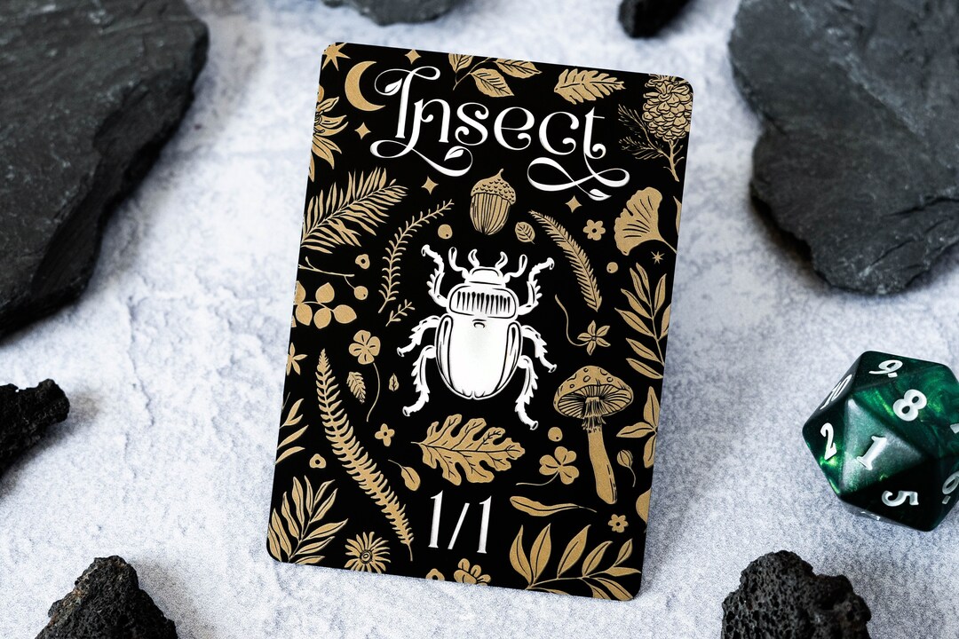 Stainless Steel Insect Token — MTG Tokens for MTG Commander — Mtg ...