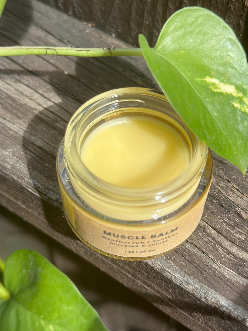 Soothing Muscle Balm: Menthol Rub for Joint Pain - Etsy
